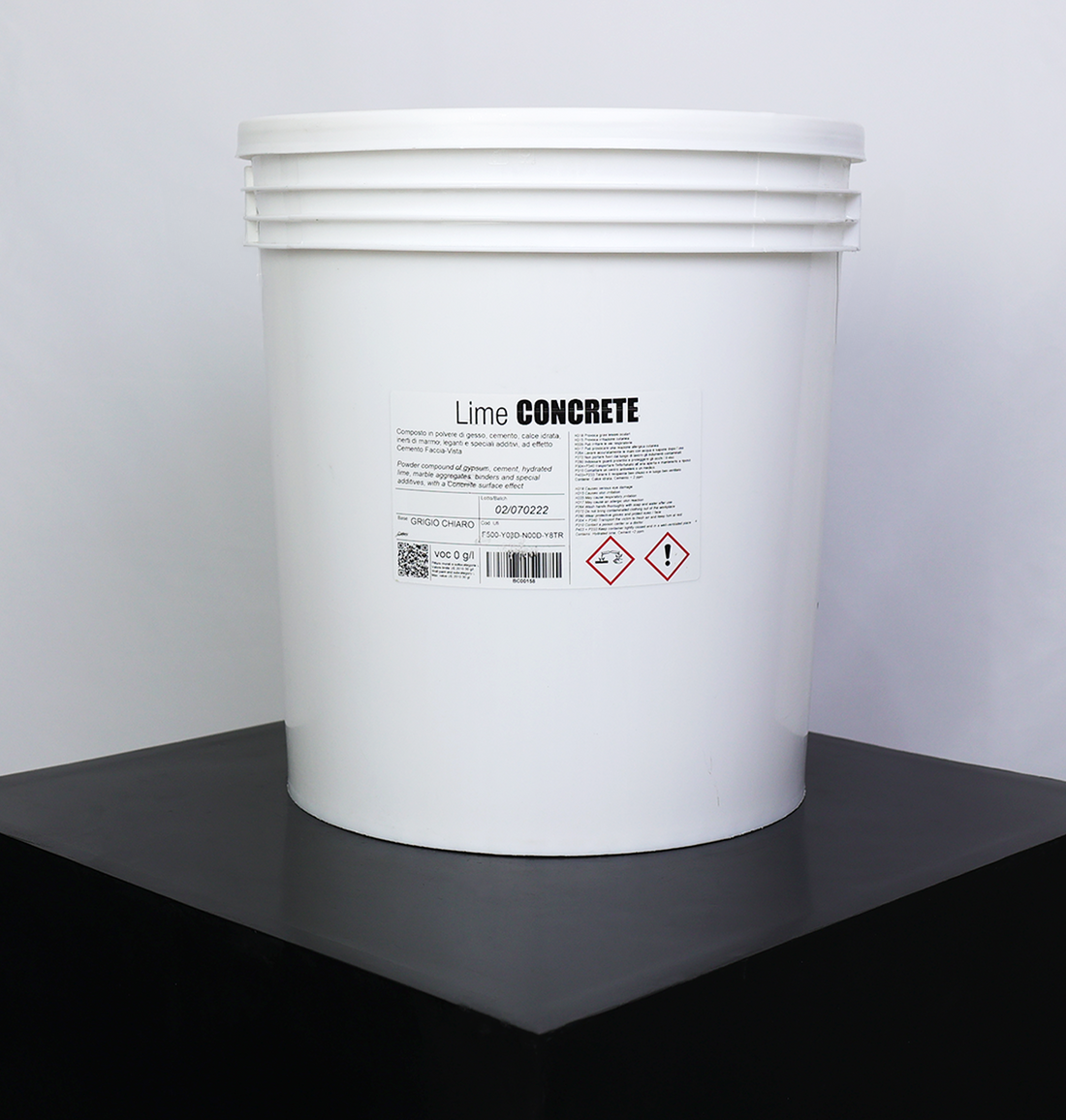 Lime Concrete - Lime-Based Powdered Plaster – Impera Italia