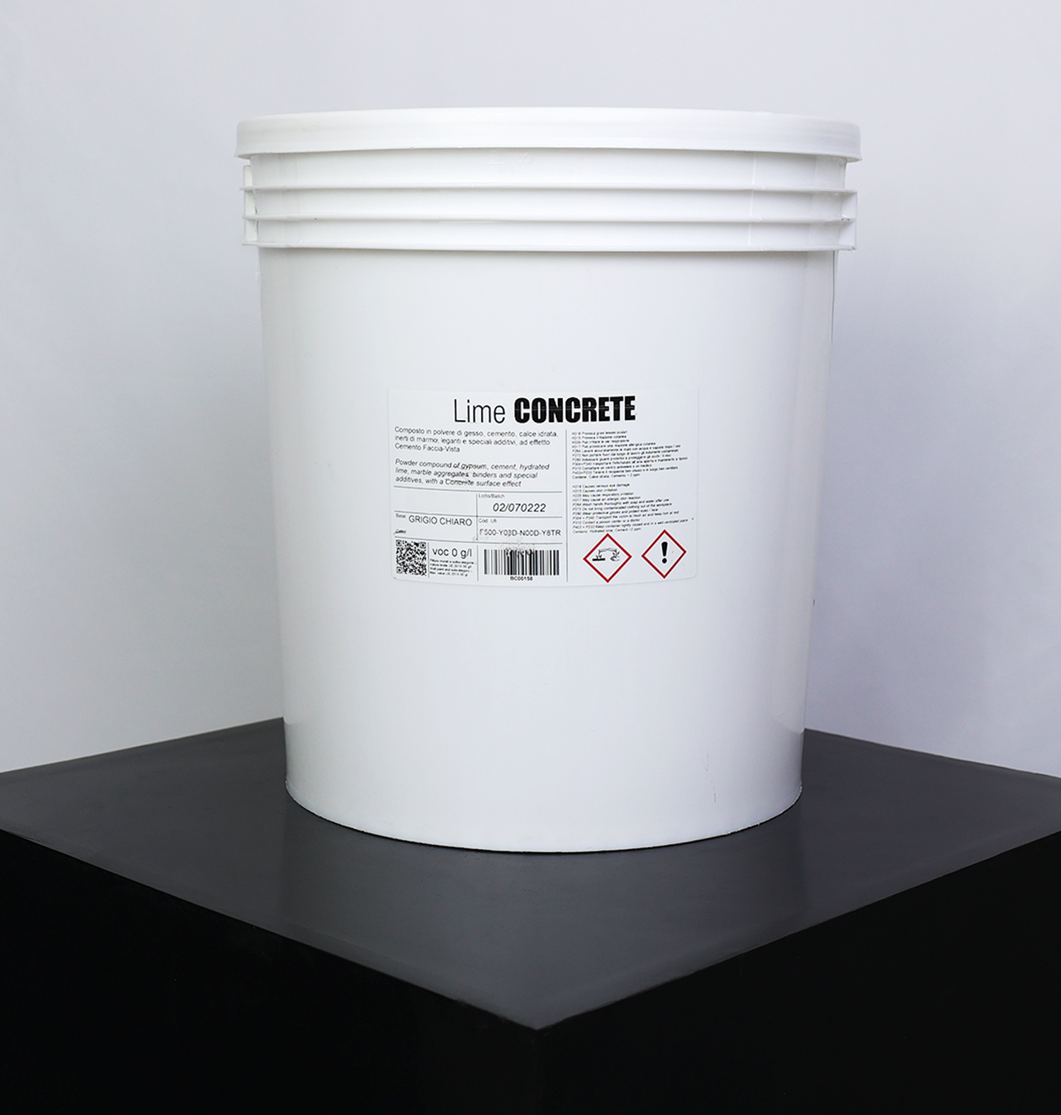 Lime Concrete - Lime-Based Powdered Plaster – Impera Italia