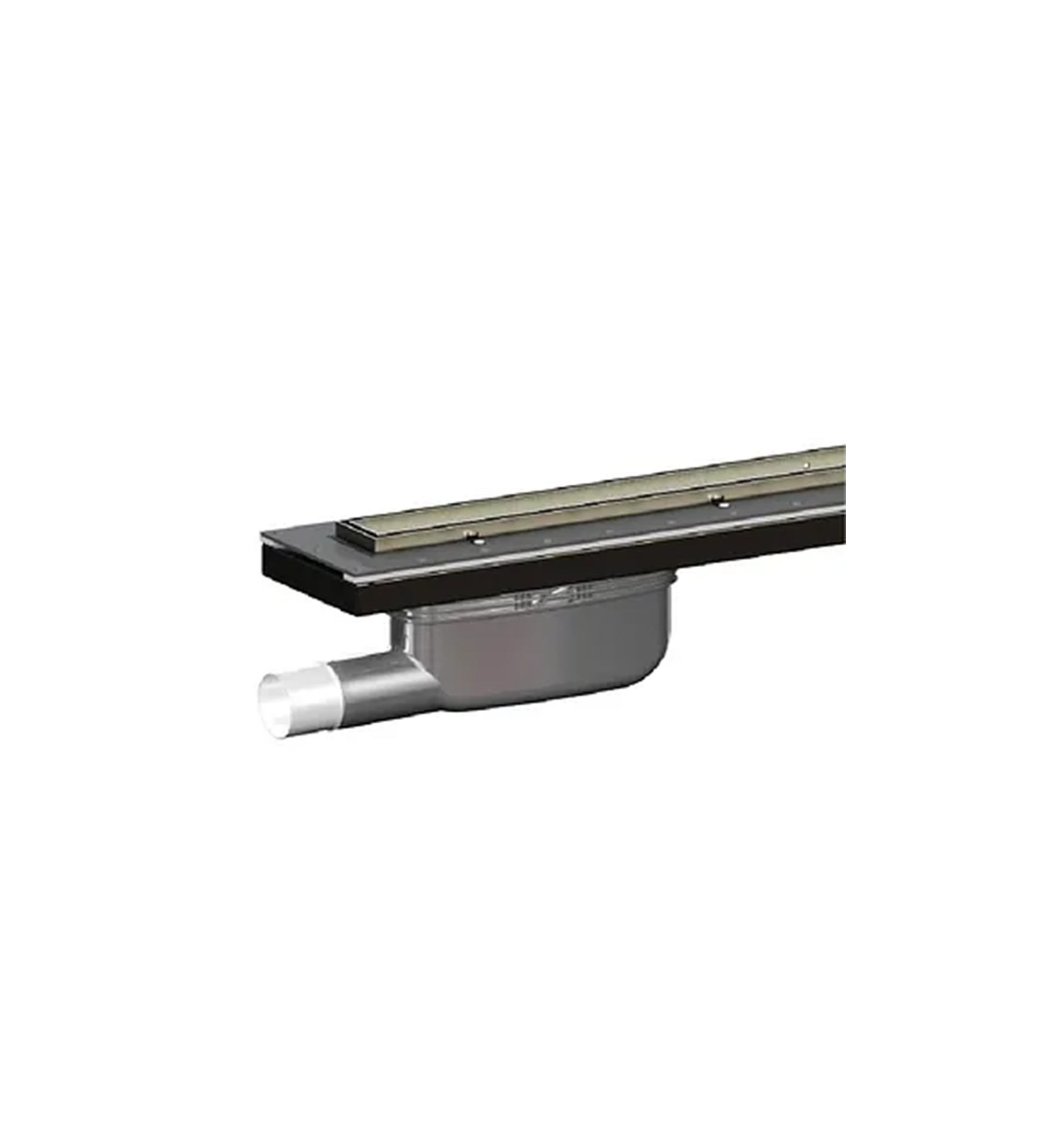 Linear Shower Tray (800mm Rectangular Grid) - Designed For Microcement ...