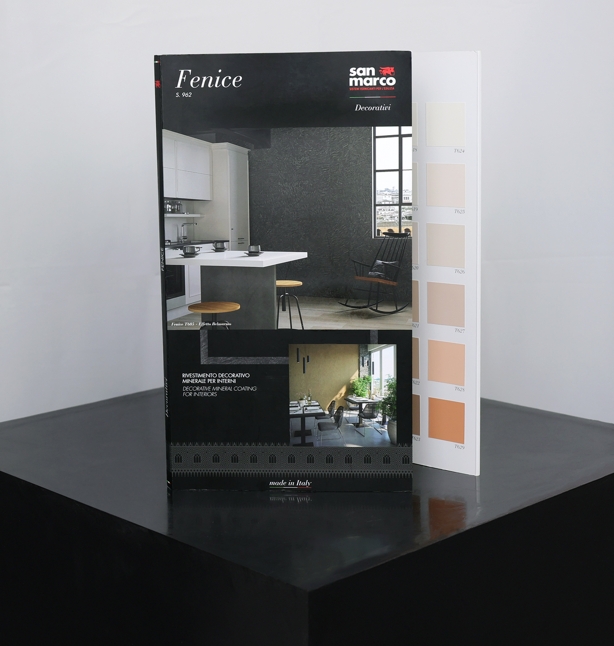 Fenice Colour Chart - Smooth Lime High Gloss Polished Plaster Colour C ...