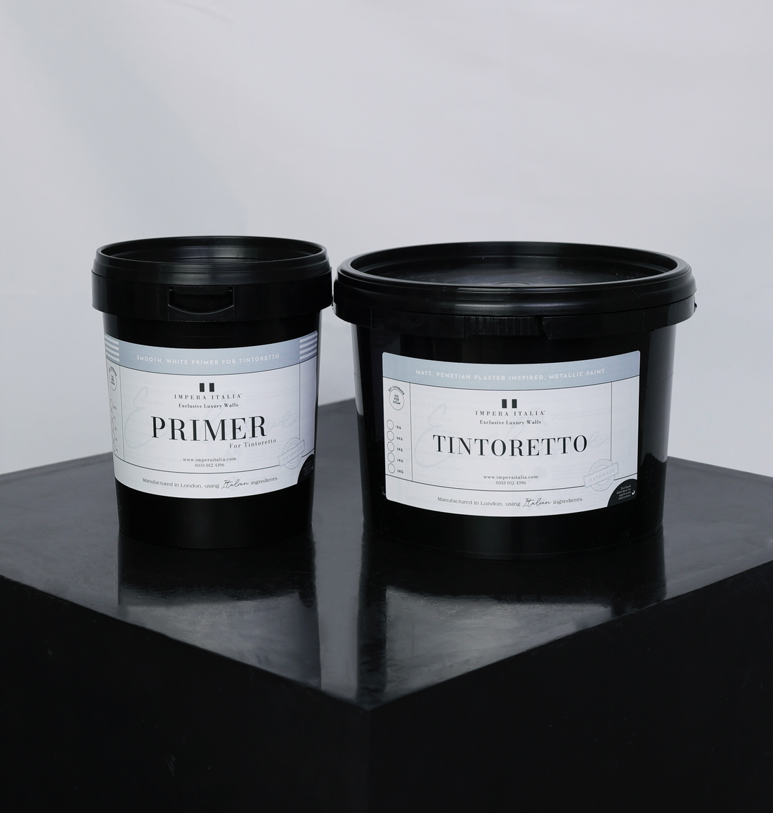 Tintoretto Bundle - Smooth Matt Venetian Plaster Effect Paint & Primer ...